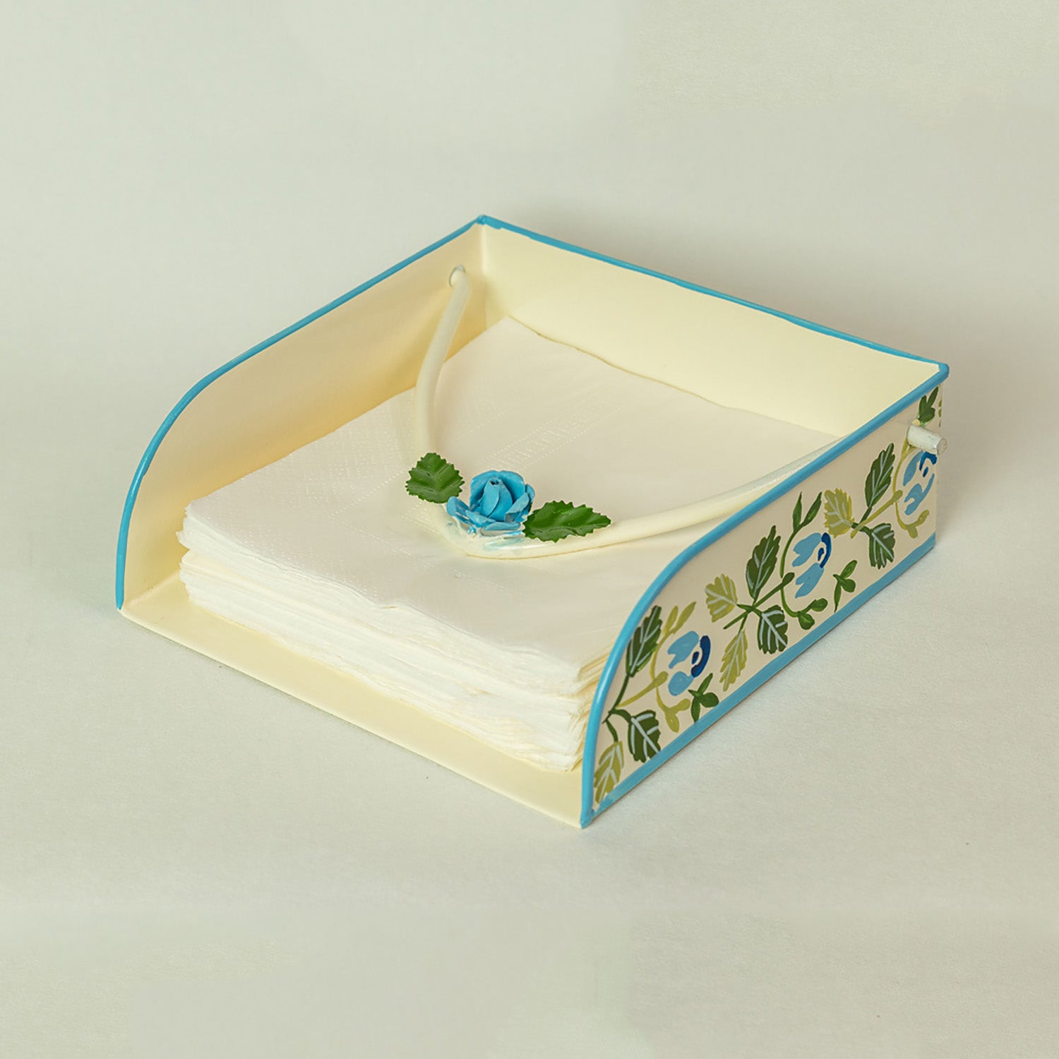 Parisian Blue Napkin Holder – Shaakh
