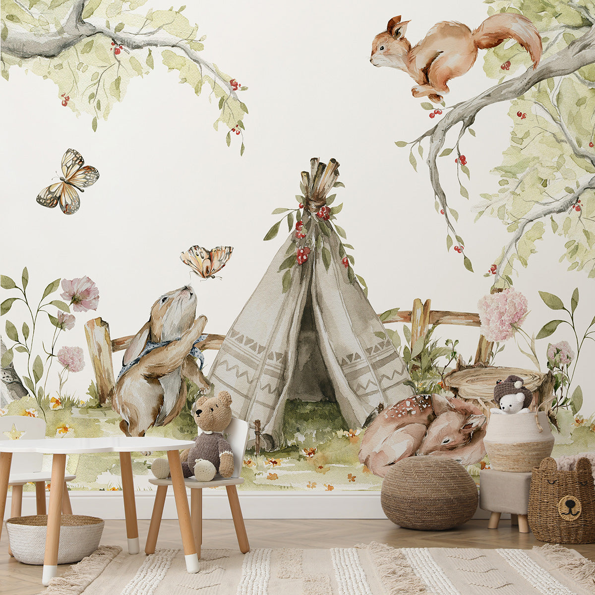 “Critter Camp” Wallpaper | WP 212 – Shaakh