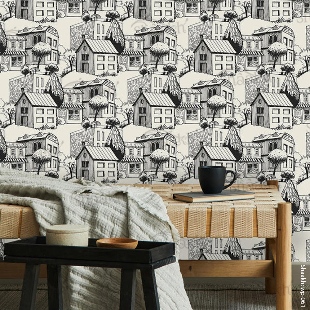 “Street Sketch” Wallpaper | WP 061 – Shaakh