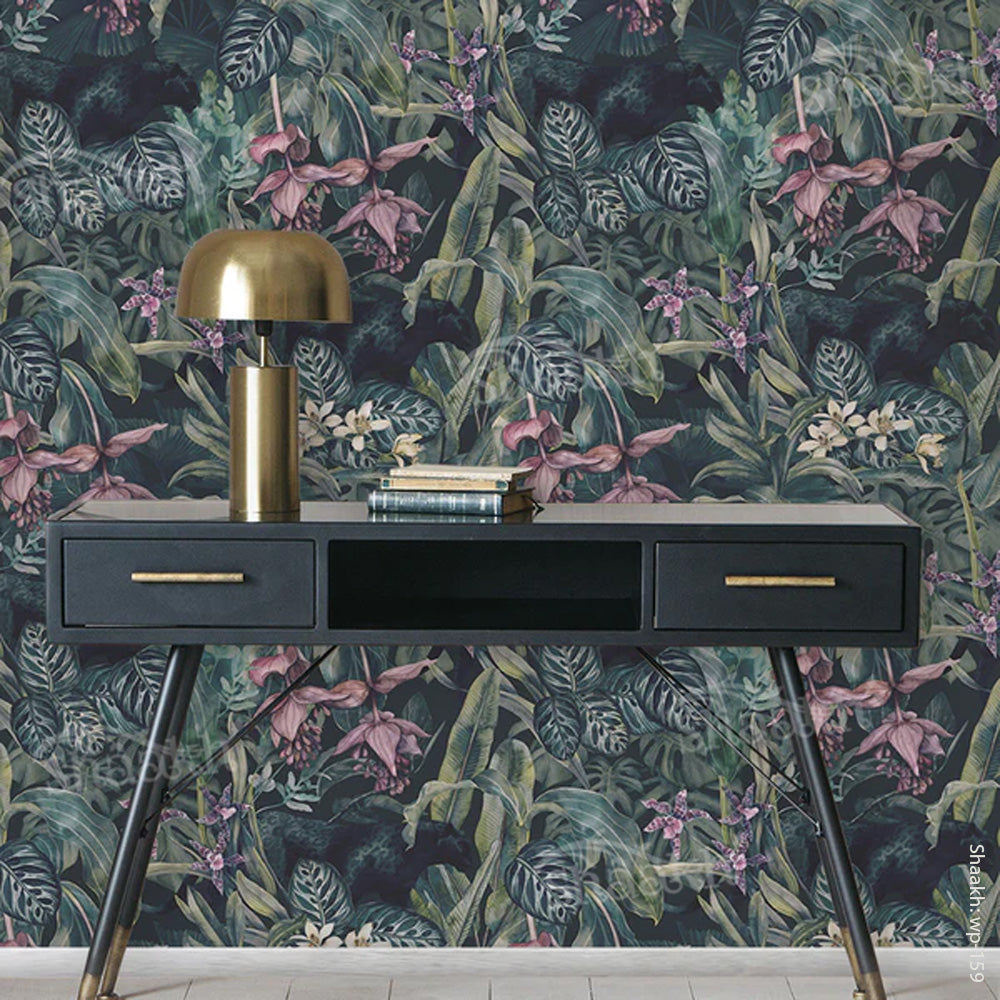 “Dramatic Foliage” Wallpaper | WP 159 – Shaakh