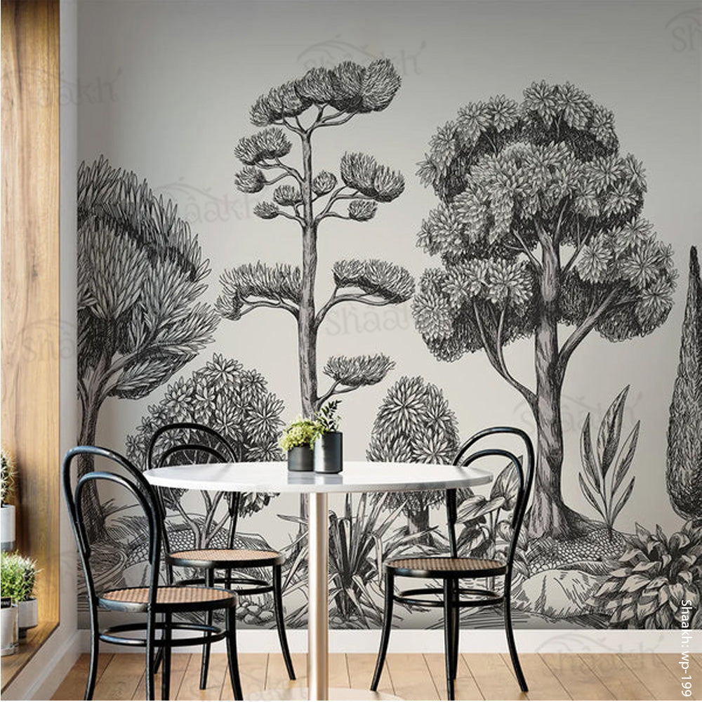 “Monochrome Vista” Wallpaper | WP 199 – Shaakh