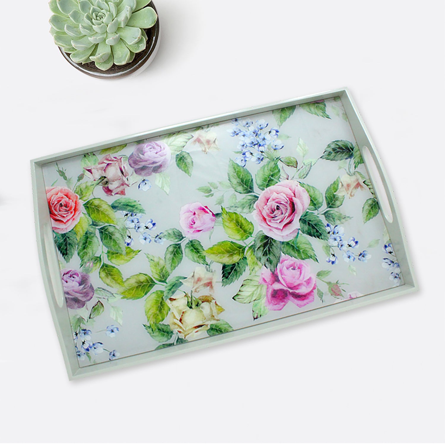 Floral Tray – Shaakh