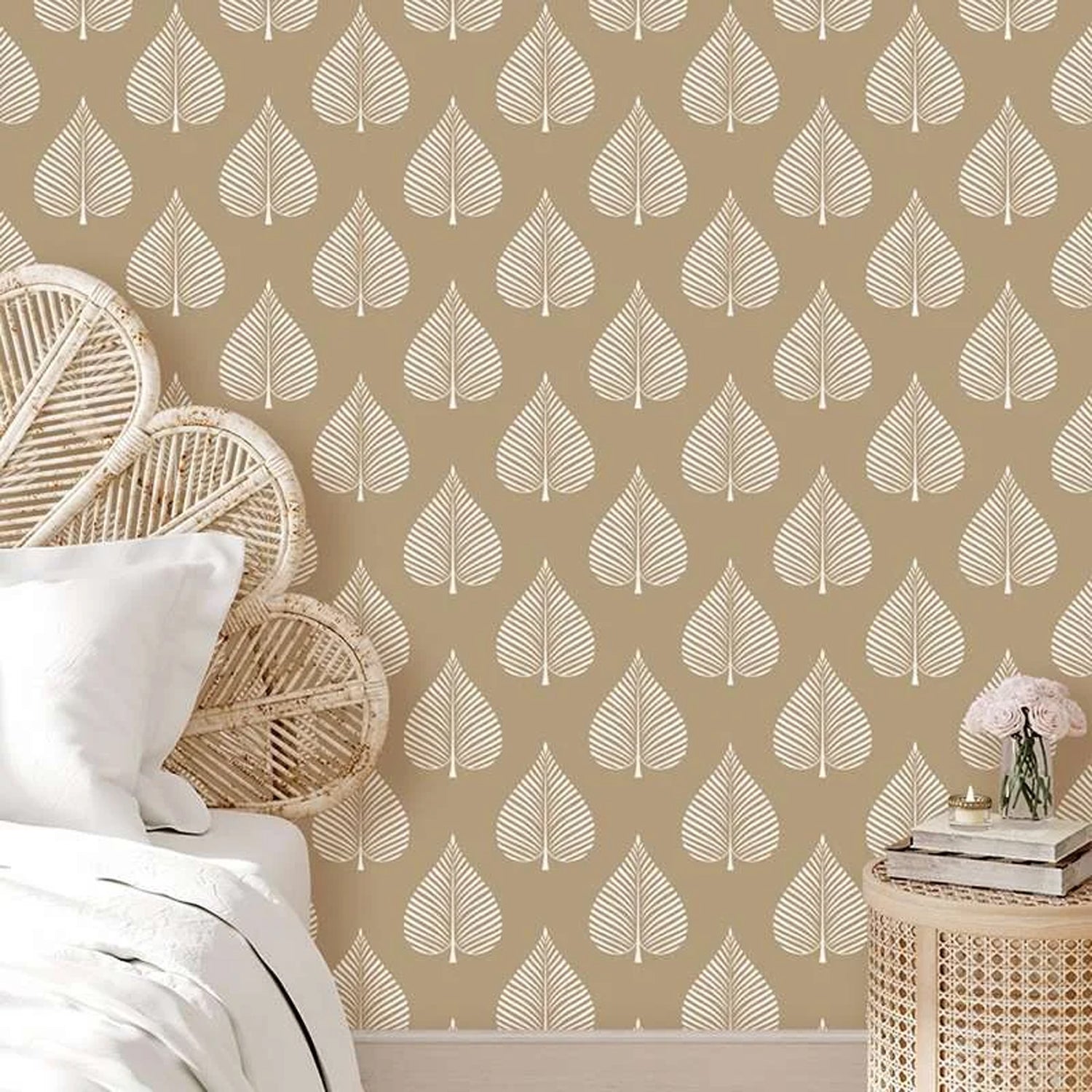 “Ethnic Betel Leaf” Wallpaper | WP 011 – Shaakh