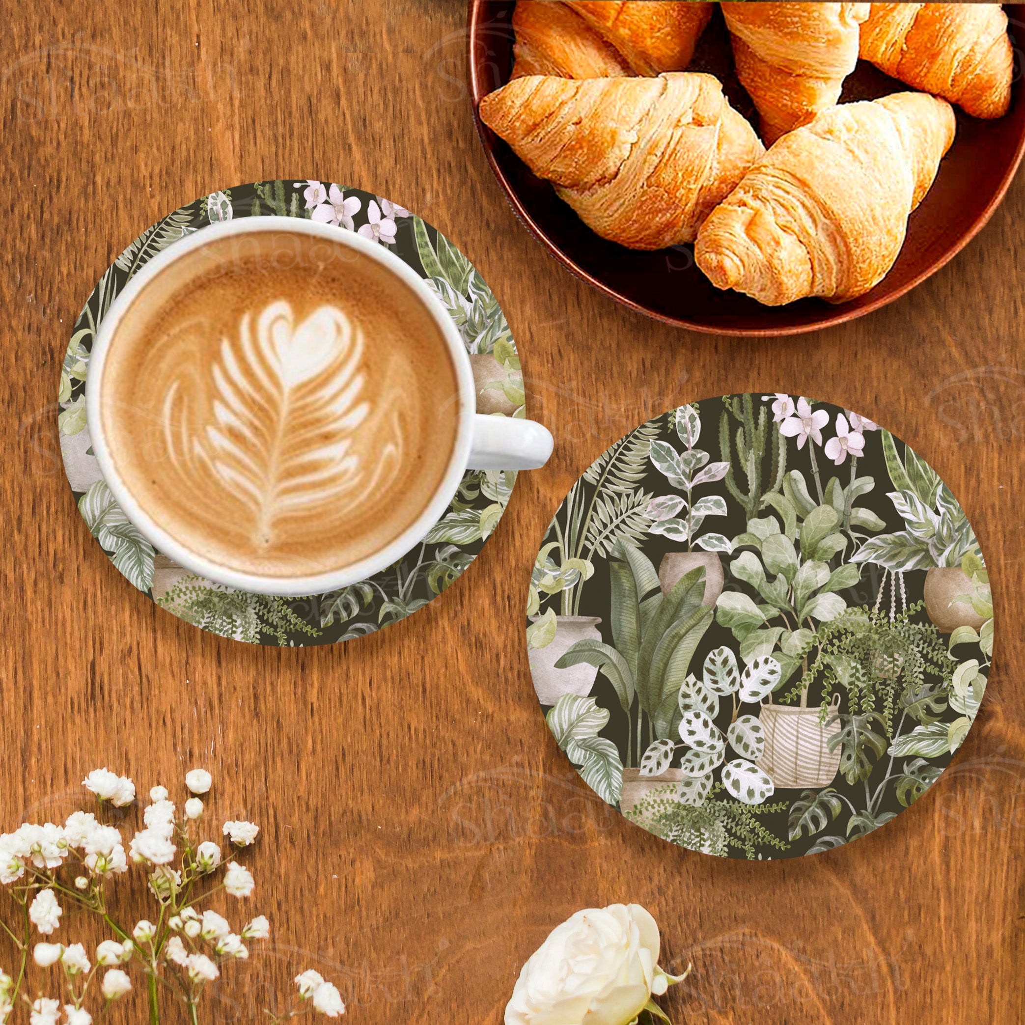 Botanical Heaven Coasters | CT 1101 – Shaakh