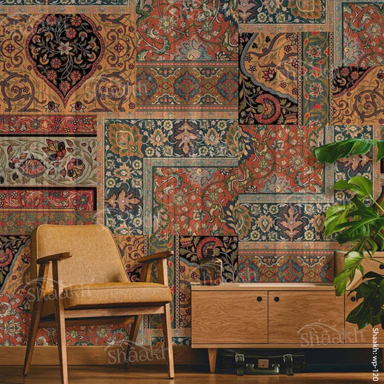 “Persian Carpet print” Wallpaper | WP 120 – Shaakh